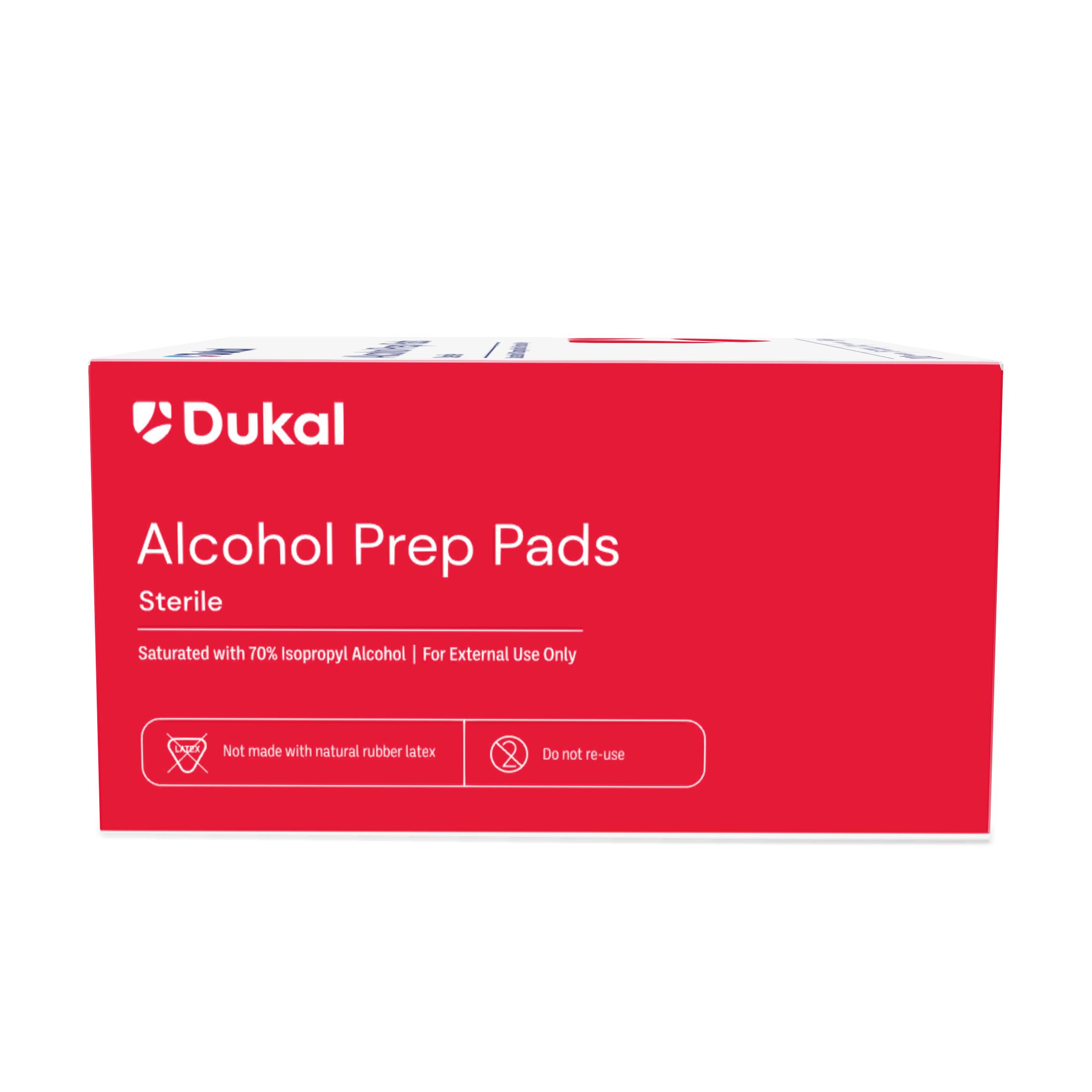 Sterile Alcohol Prep Pads, 2-Ply, Medium